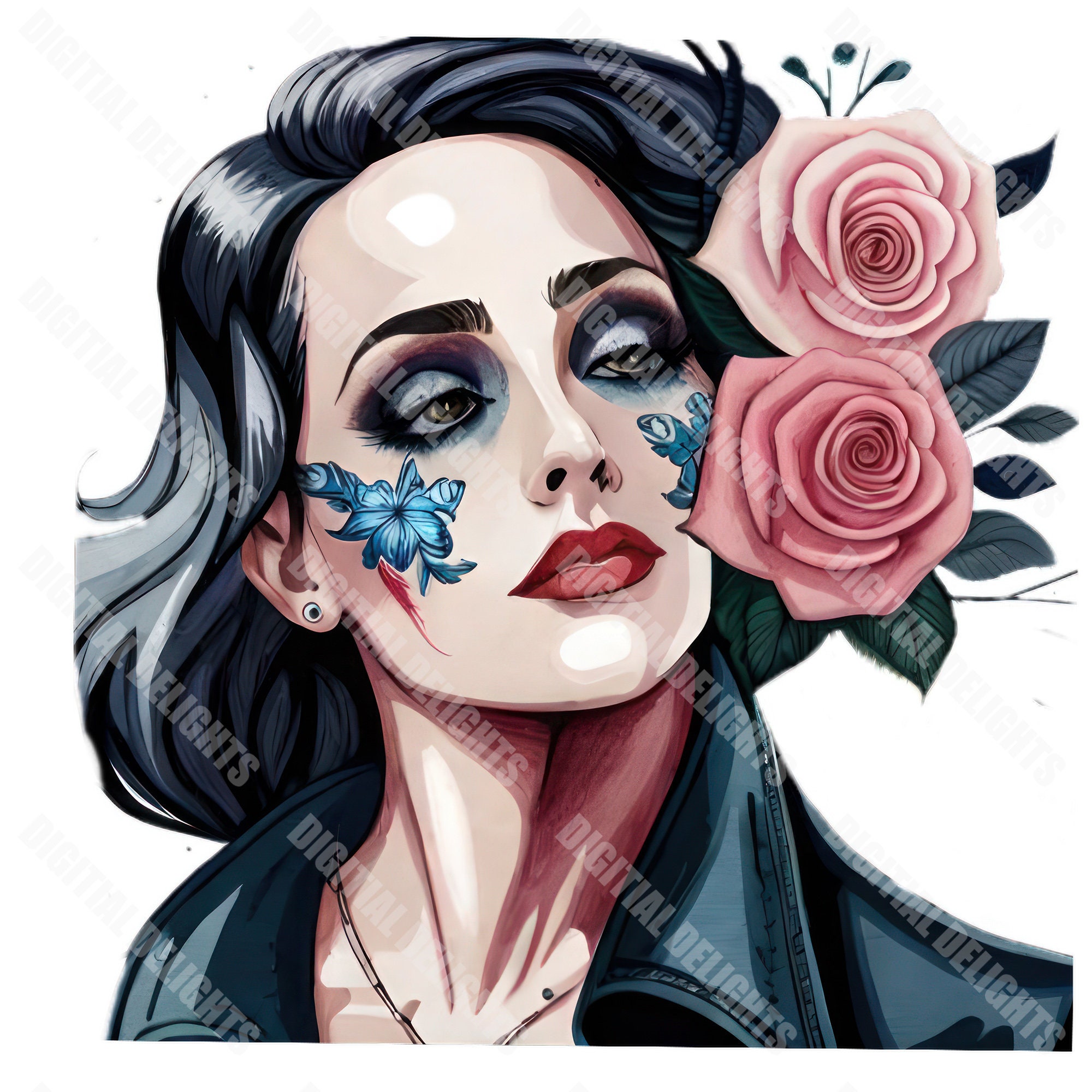 20 Gothic Lady PNG Images, Beauty Clipart, Designs, Free Commercial Use ...