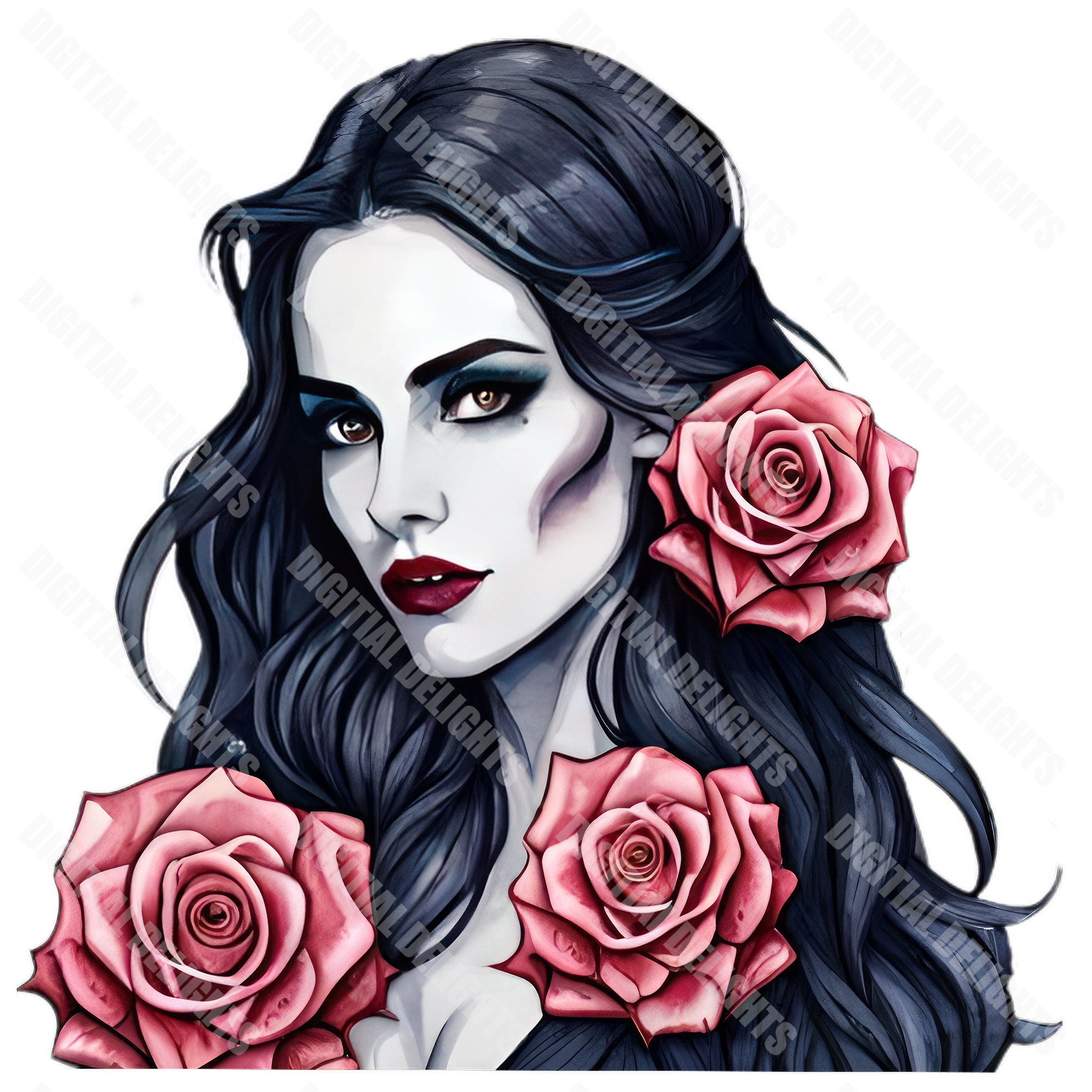20 Gothic Lady PNG Images, Beauty Clipart, Designs, Free Commercial Use ...