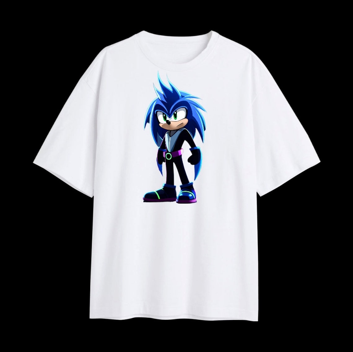 Sonic PNG Transparent Gamer Clipart Design,printable Sublimation ...