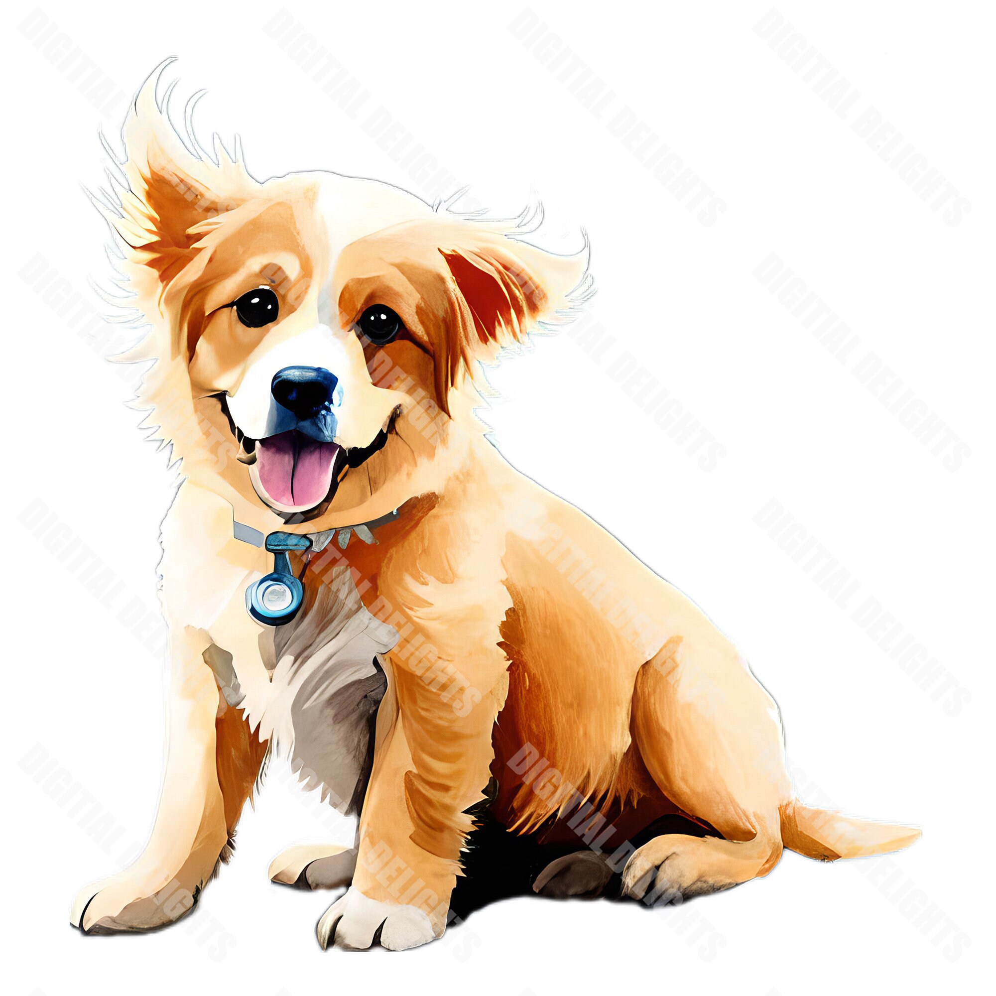 X4 Cute Dogs PNG Images, Puppies Clipart, Designs, Free Commercial Use ...
