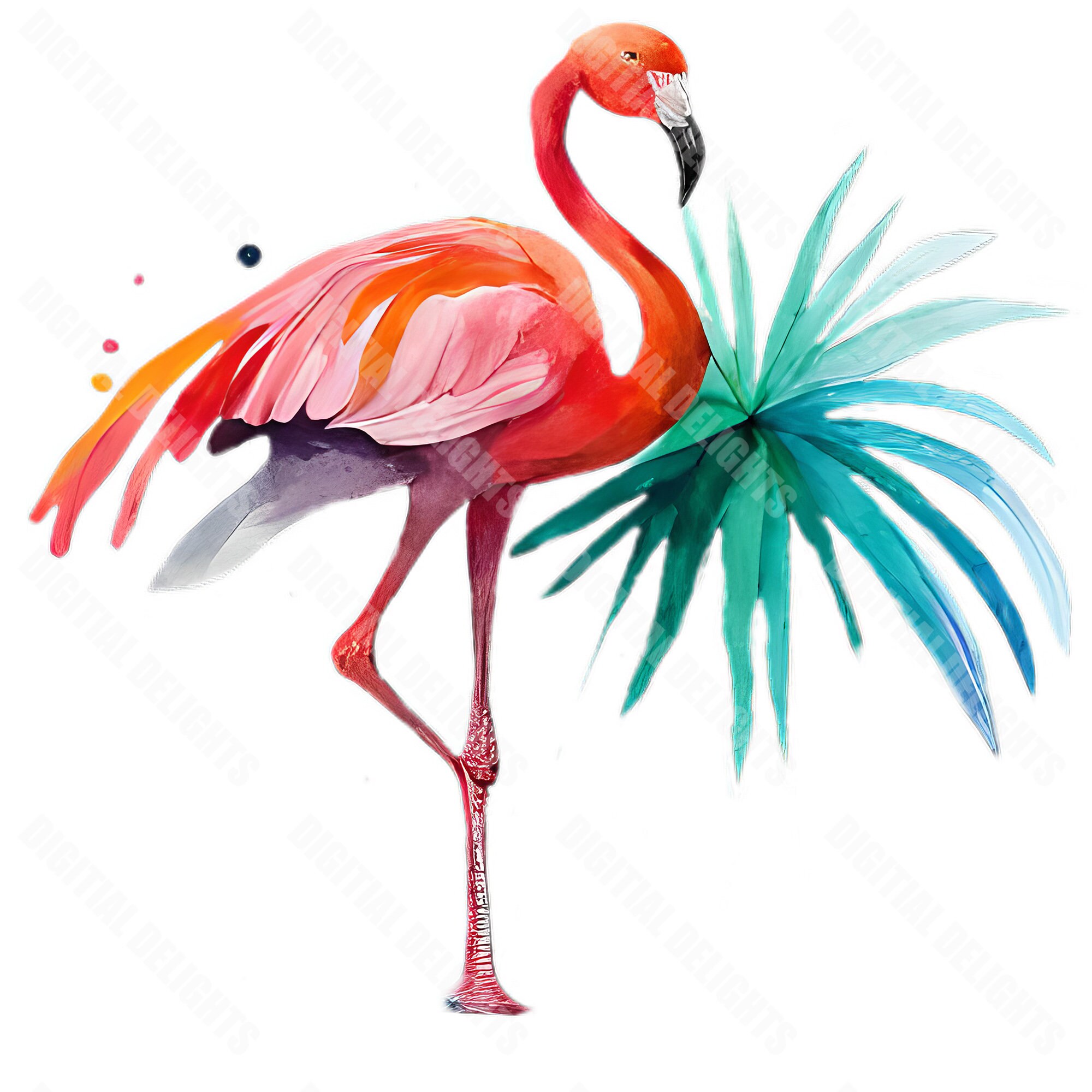 X4 Flamingos PNG Images, Bird Clipart, Flamingo Designs, Free ...