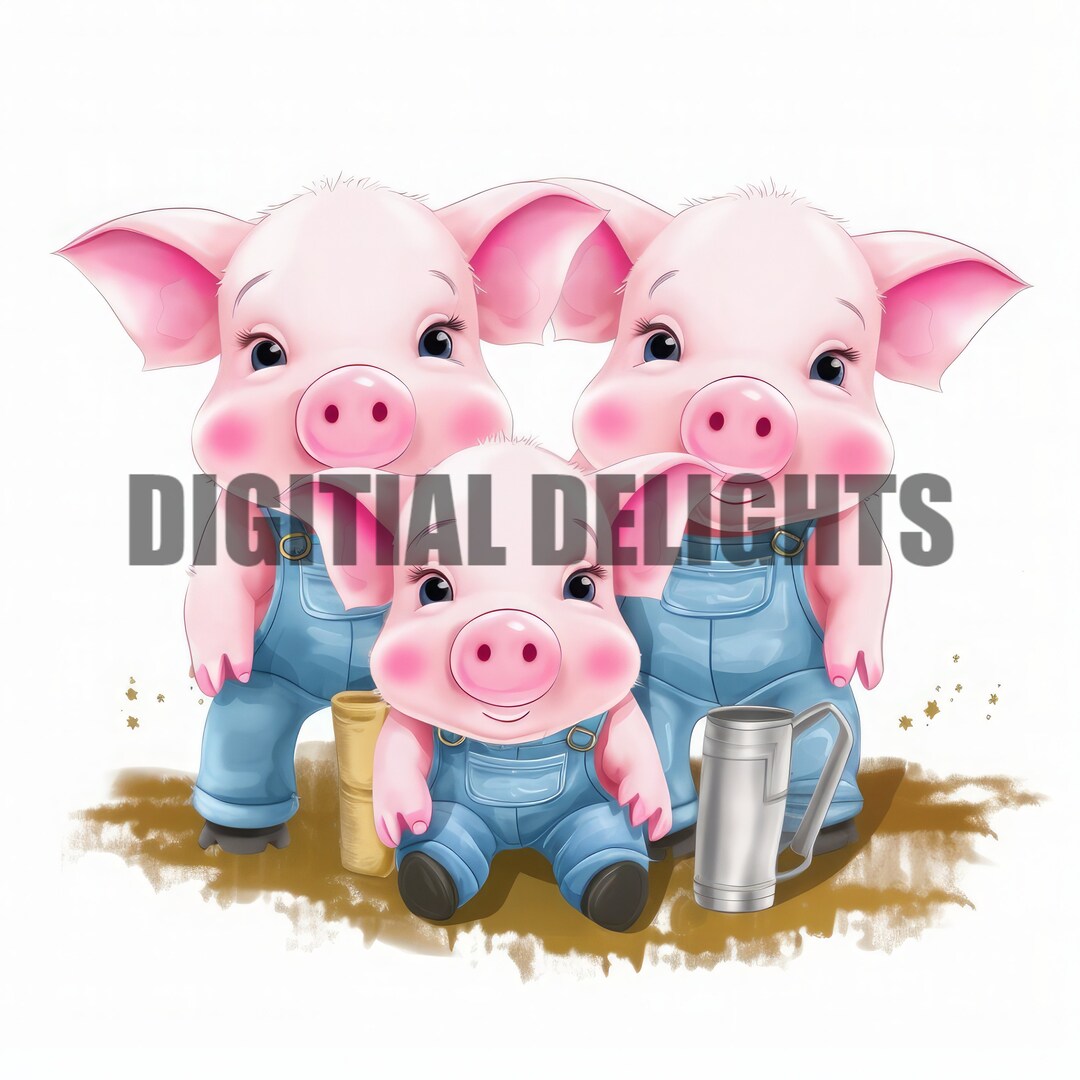 Pig PNG, Pig Lover PNG, Mini Pig , Cute Pig Baby Pig, Pig Face Farm ...