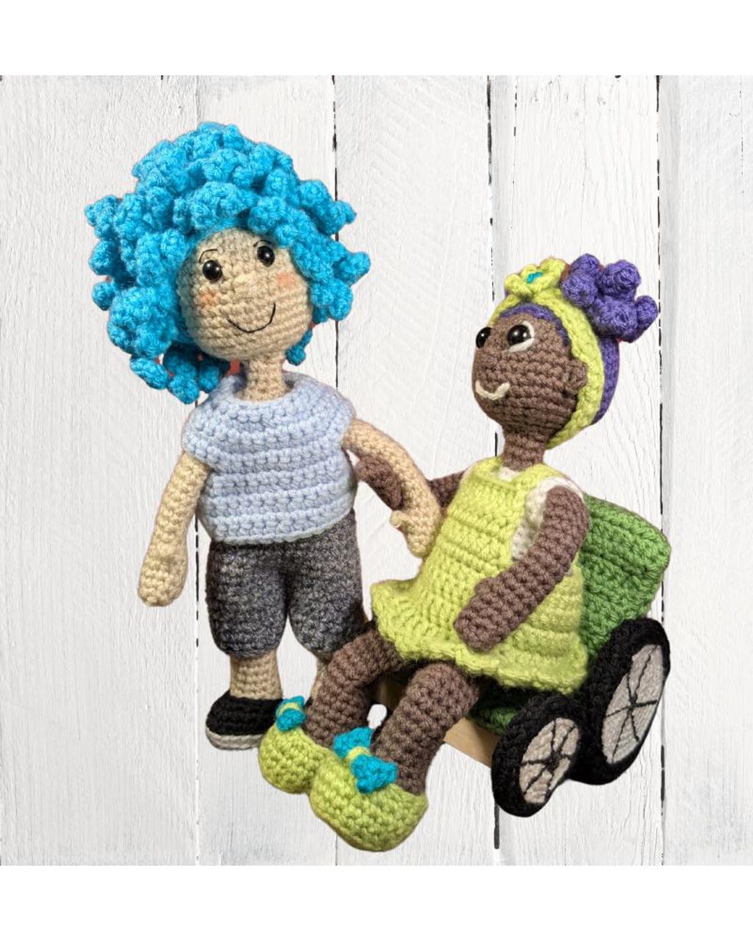 Handmade Crochet Amputee Doll: Limb Difference Awareness Gift - Etsy