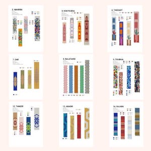 15 Rings Beading Pattern INSTANT DOWNLOAD - Miyuki Delica 11/0 ...