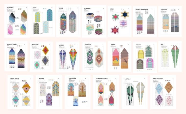 76 Miyuki Bead Patterns - Includes Diagrams, Seed Bead Tips ...