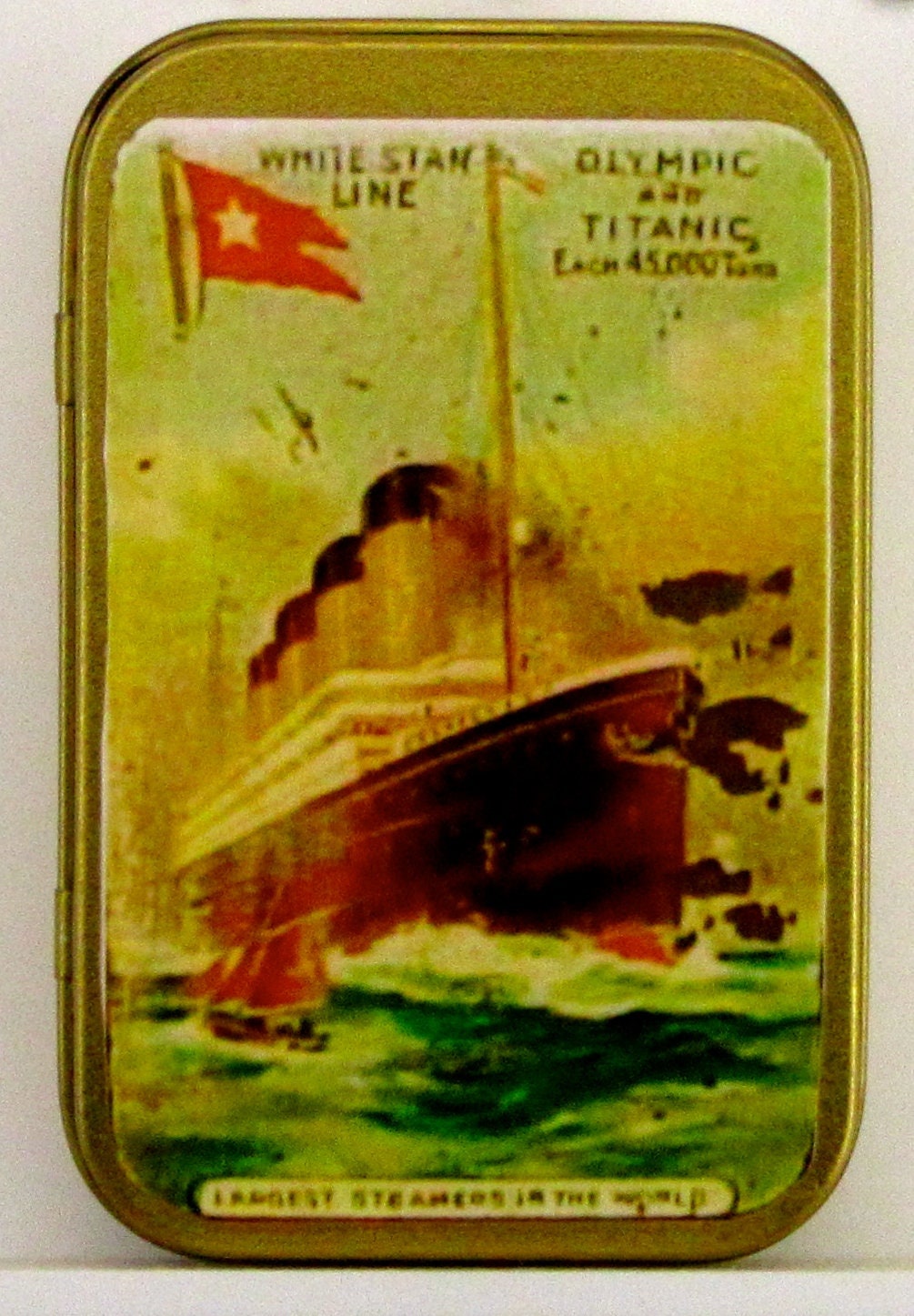 Titanic White Star Replica Cadbury Bournville Chocolate Tin - Etsy