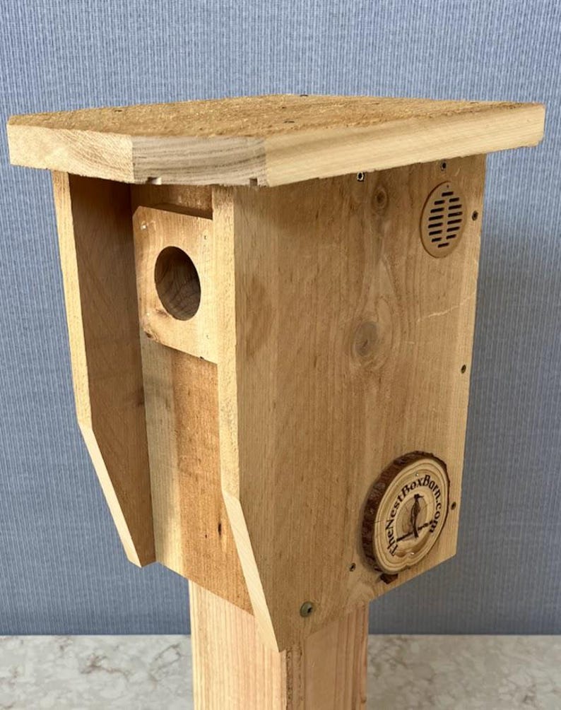 Cedar Bluebird Nest Box: Handcrafted Predator-resistant Birdhouse - Etsy