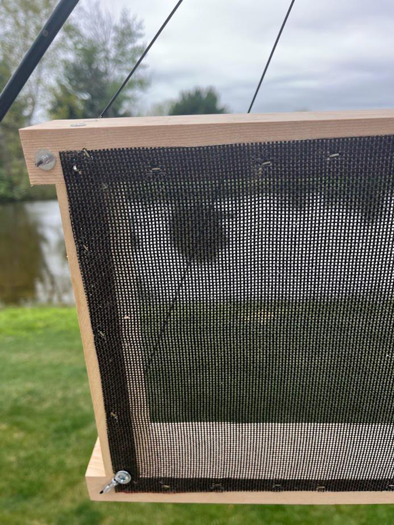 Hanging Platform Bird Feeder: Weather-resistant Tray Cedar - Etsy