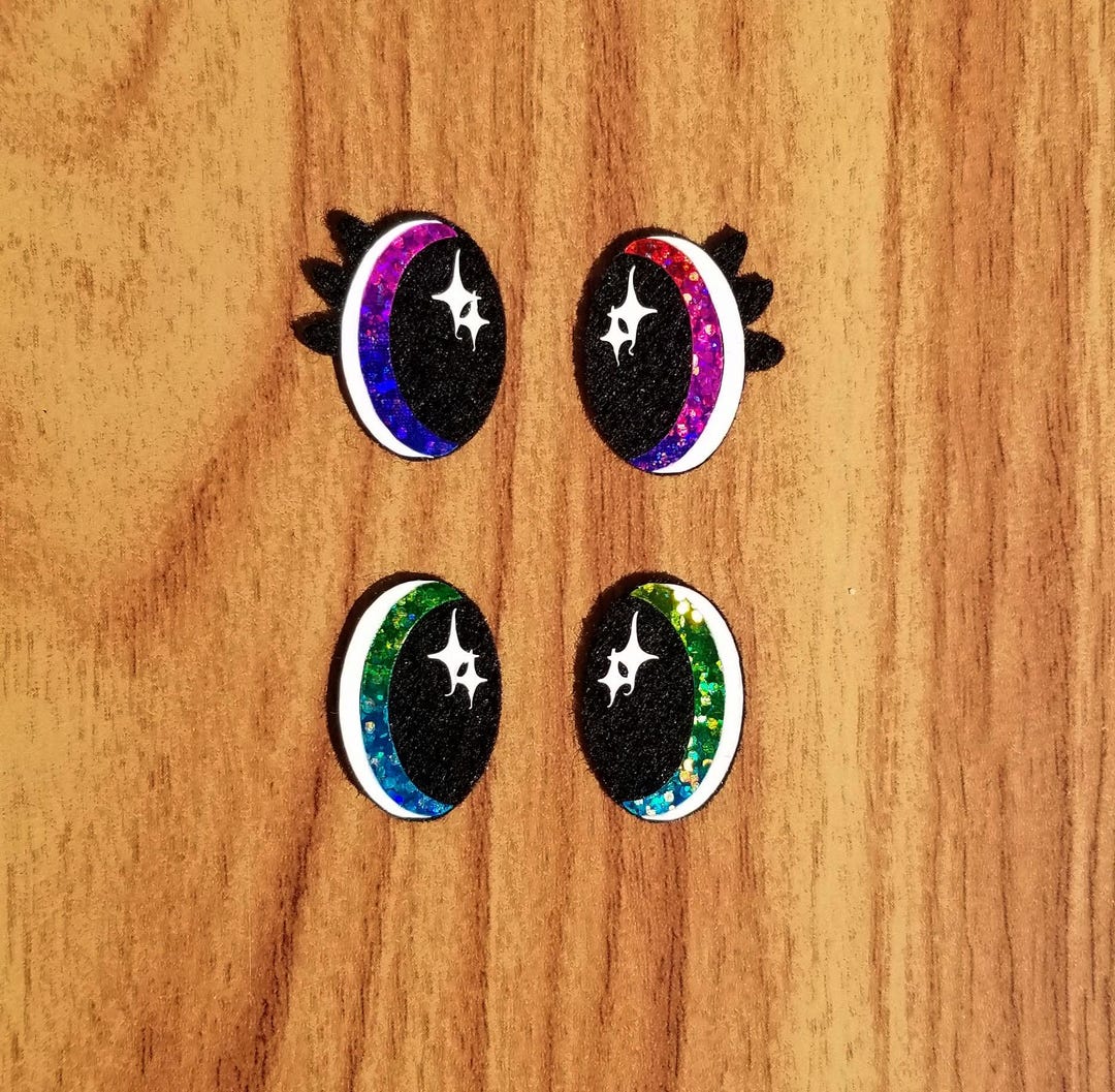 Felt Eyes, Felt Eyes for Amigurumi, Kawaii Eyes, Crafting Eyes,felt ...