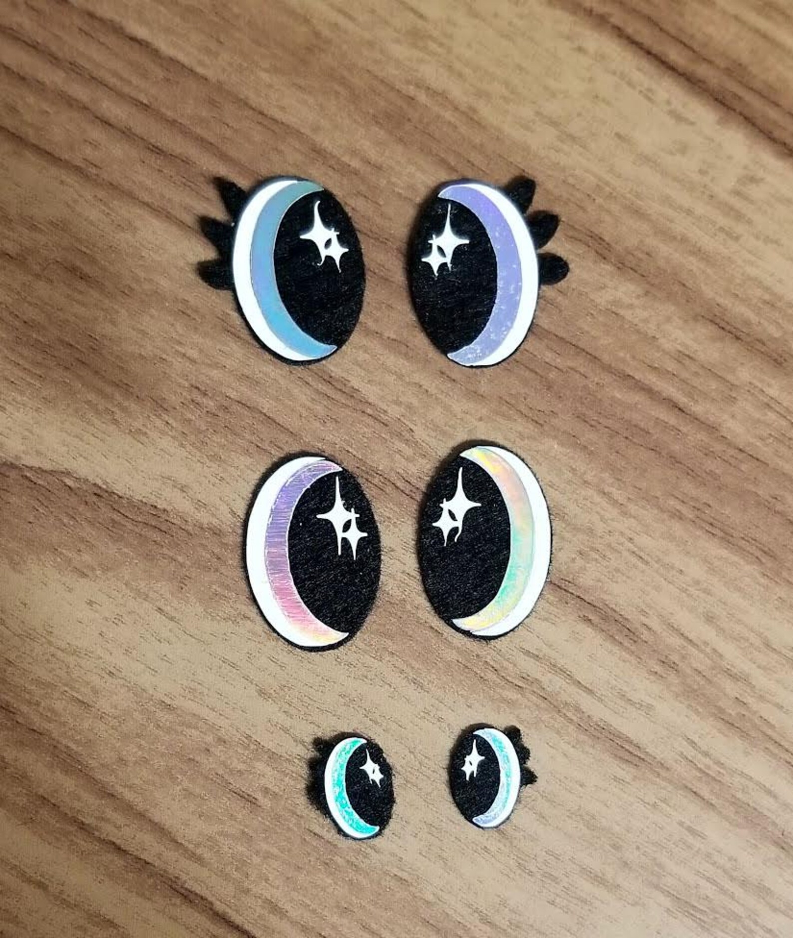 Felt Eyes, Felt Eyes for Amigurumi, Kawaii Eyes, Crafting Eyes,felt ...