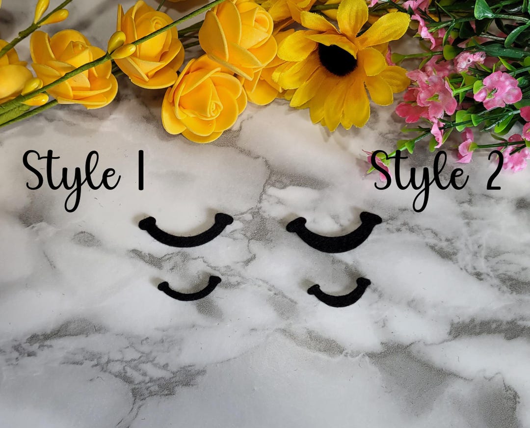 Felt Mouth, Felt Smile, Felt Eyes, Felt Mouth for Amigurumi, Felt Mouth ...