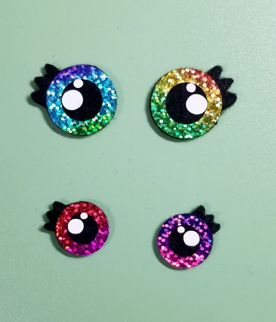 Felt Eyes, Felt Eyes for Amigurumi, Kawaii Eyes, Crafting Eyes,felt ...