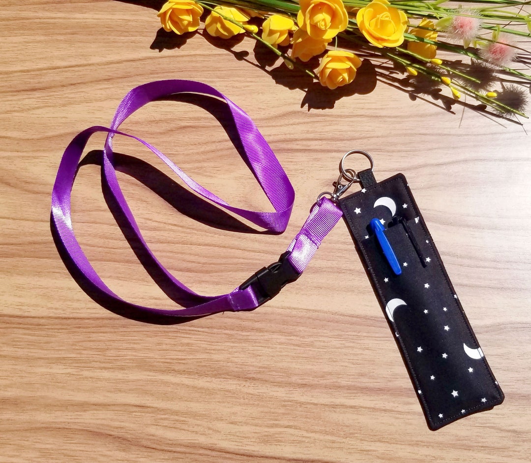 Lanyard Pen Holder, Pen Holder, Pencil Holder, Pen Holder for Lanyard ...