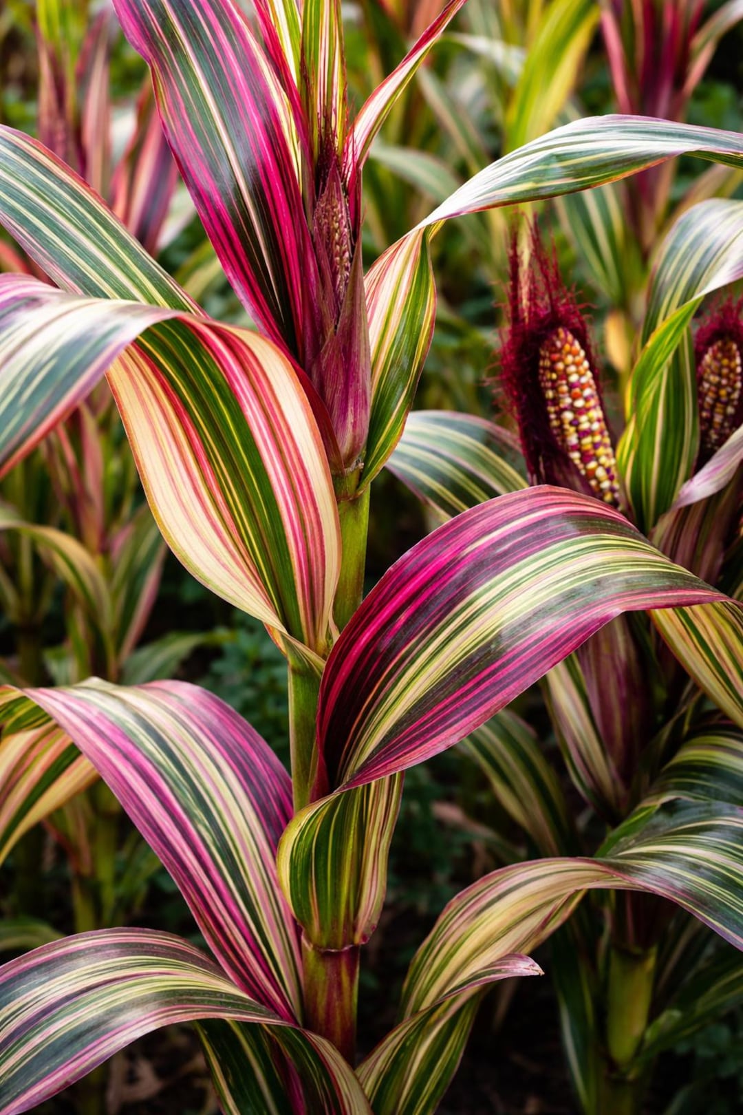 Japonica Striped Corn- 100 Seeds - Etsy