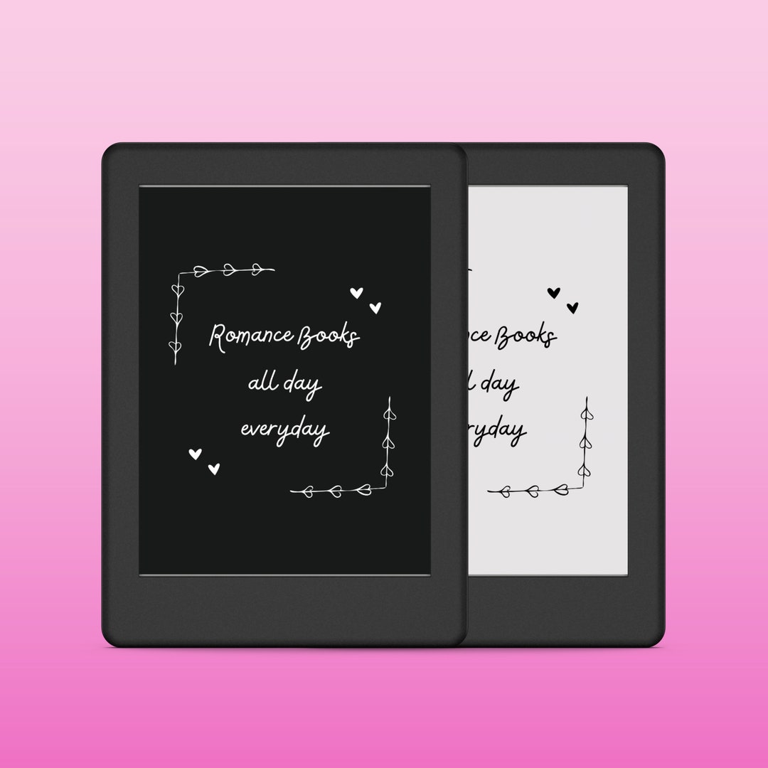 Kindle Lock Screen | Kindle Book Cover | Romance Books All Day Everyday ...