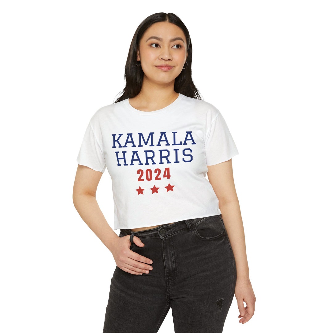 Kamala Harris Crop Top, Kamala Harris Shirt, Kamala Harris Quote ...