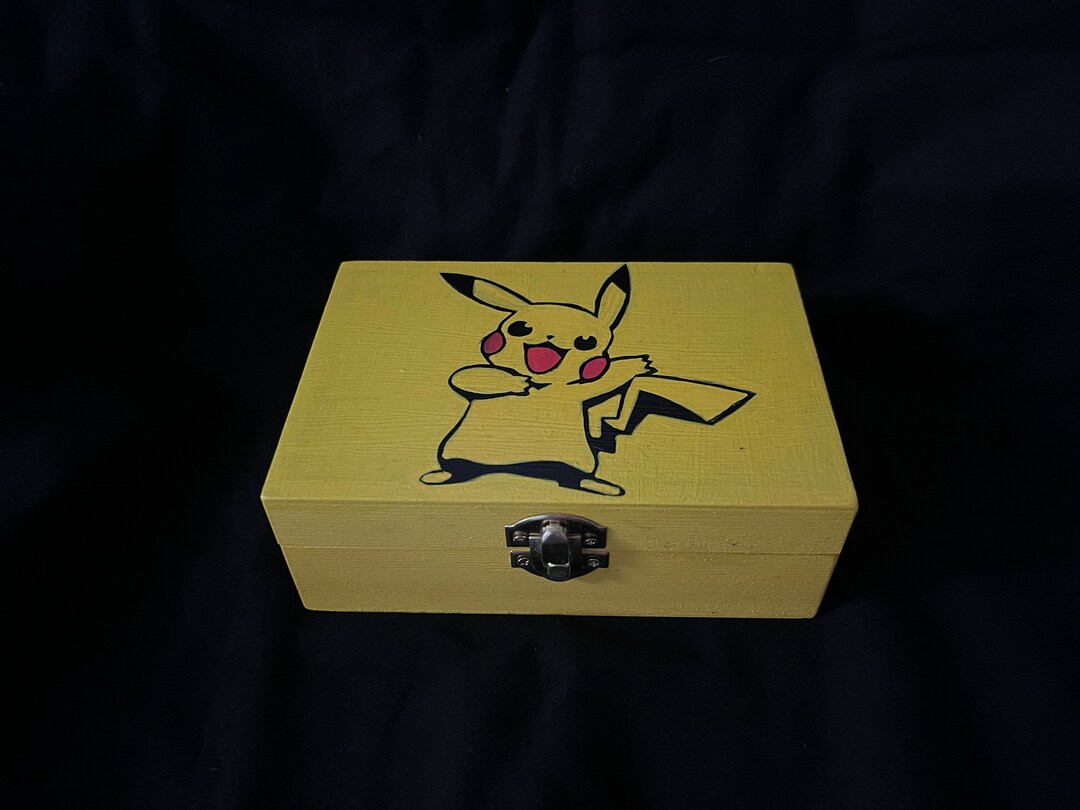 Pokémon: Pikachu Wood Box - Etsy