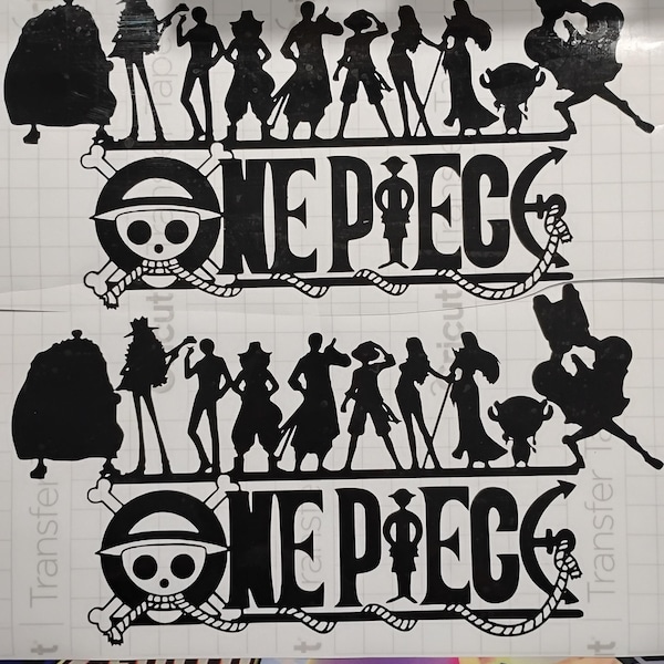 One Piece Vinyl Stickers - Etsy