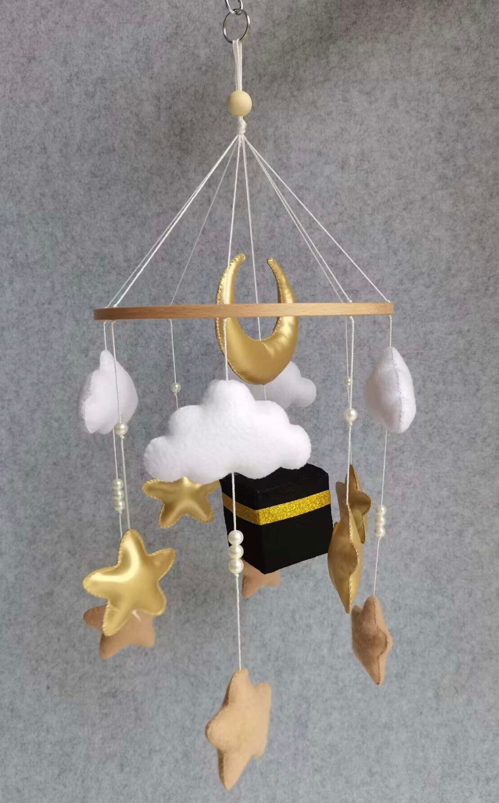 Baby Kaaba Mobile - Islamic Nursery Decor - Etsy
