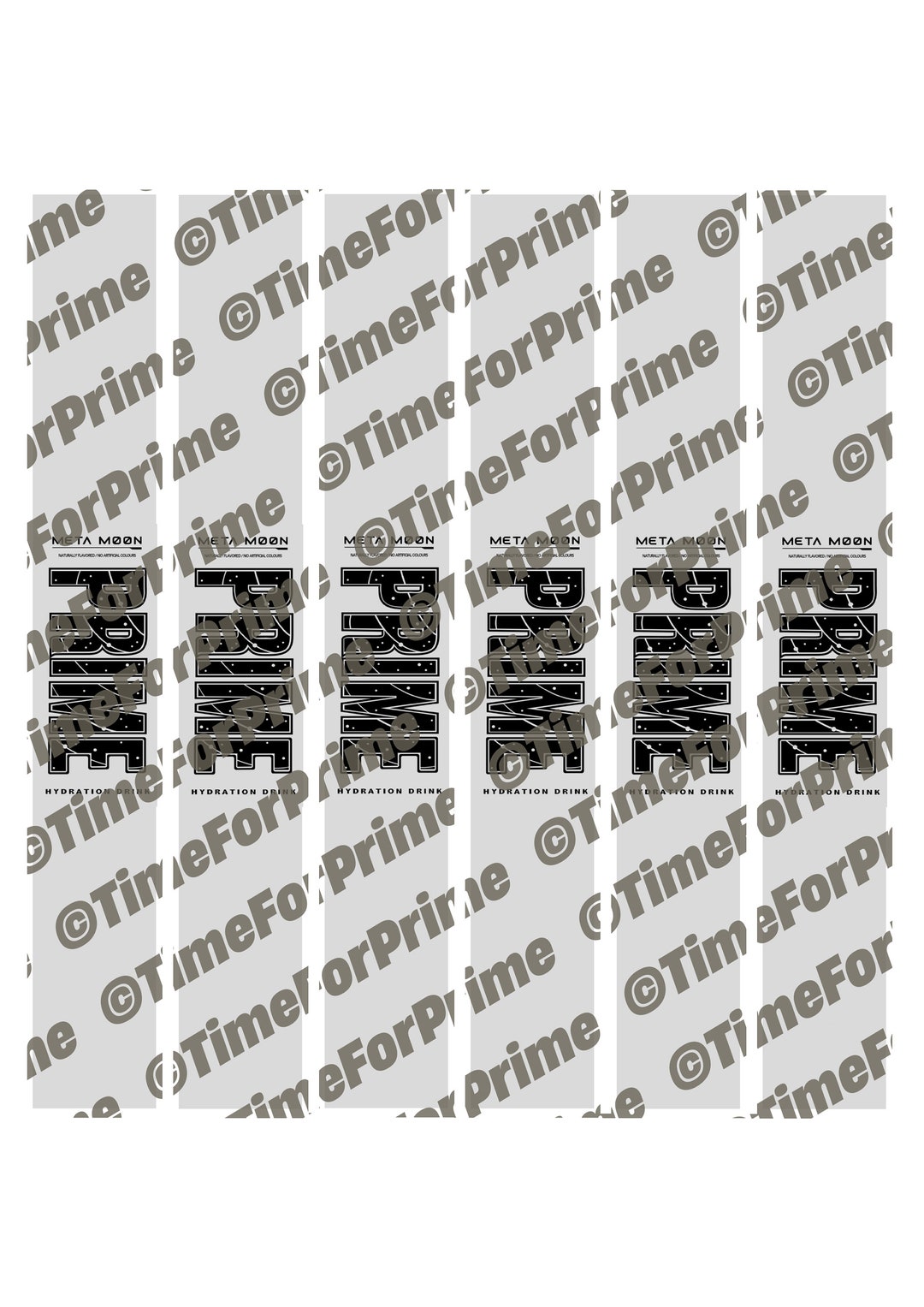 Printable Prime Meta Moon Kitkat Wrapper Instant Download Prime ...