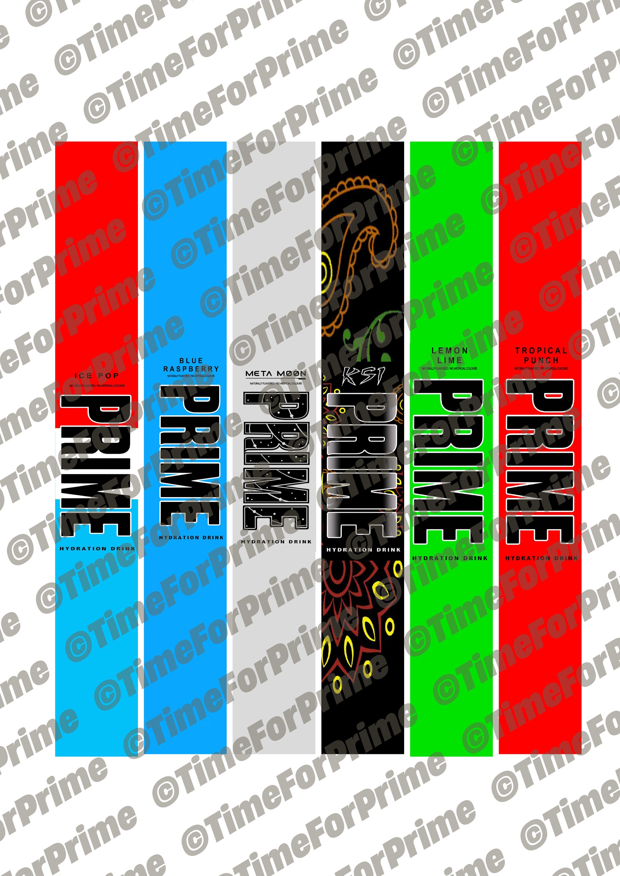 Printable Prime Kitkat Wrapper Instant Download Prime Chocolate Bar ...