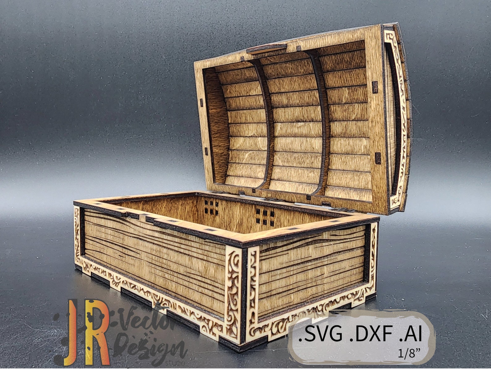 Mariner's Chest SVG DXF AI - Etsy