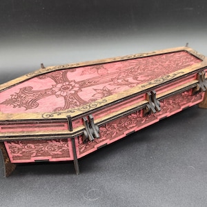 Coffin Box With Ornate Engravings SVG DXF AI - Etsy