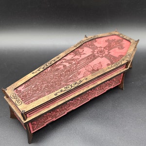 Coffin Box With Ornate Engravings SVG DXF AI - Etsy