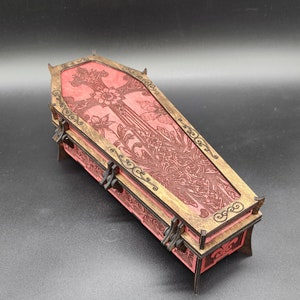 Coffin Box With Ornate Engravings SVG DXF AI - Etsy