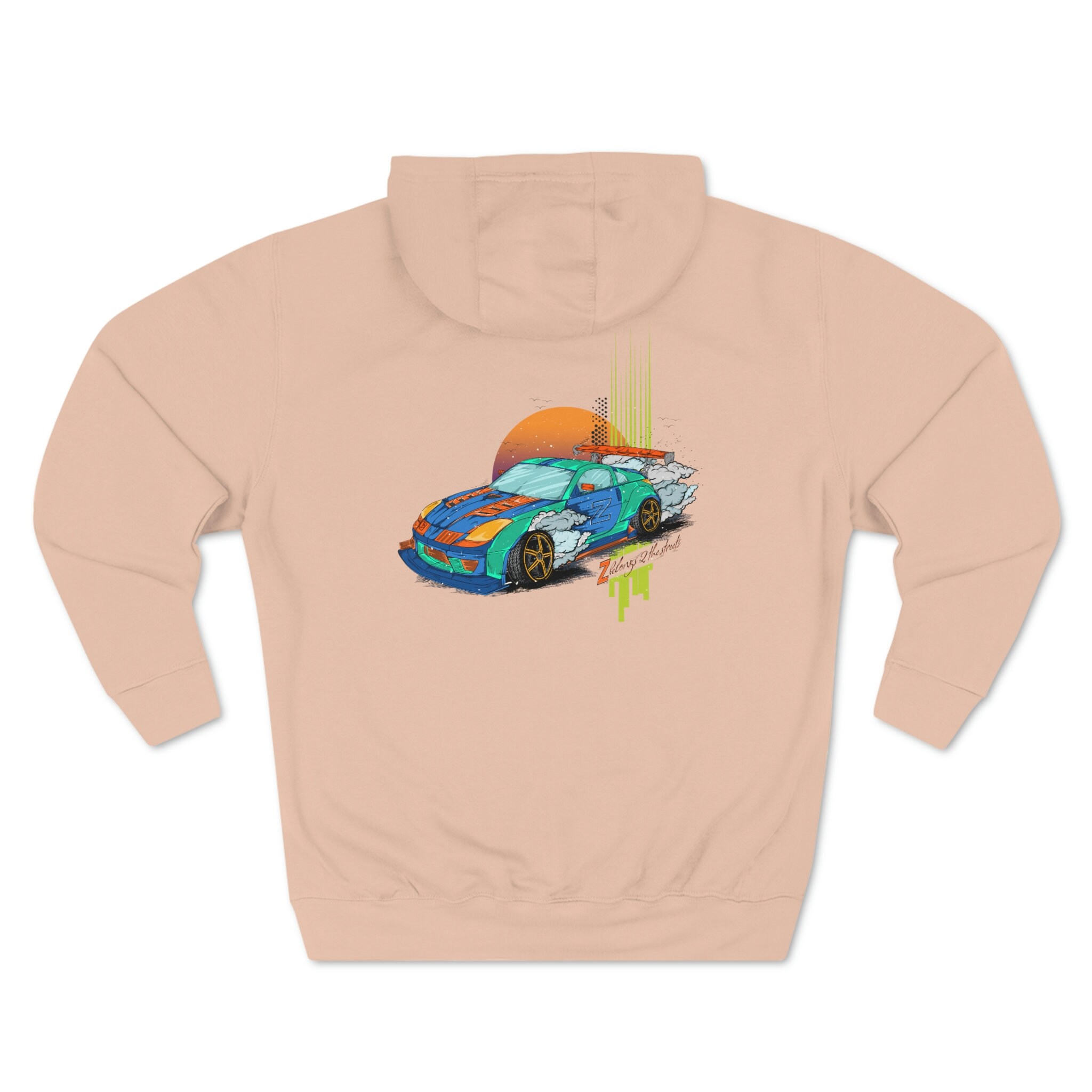 Z Belongs to the Streets Jdm Car Hoodie 350z, 370z, Nismo, GTR, Nissan ...
