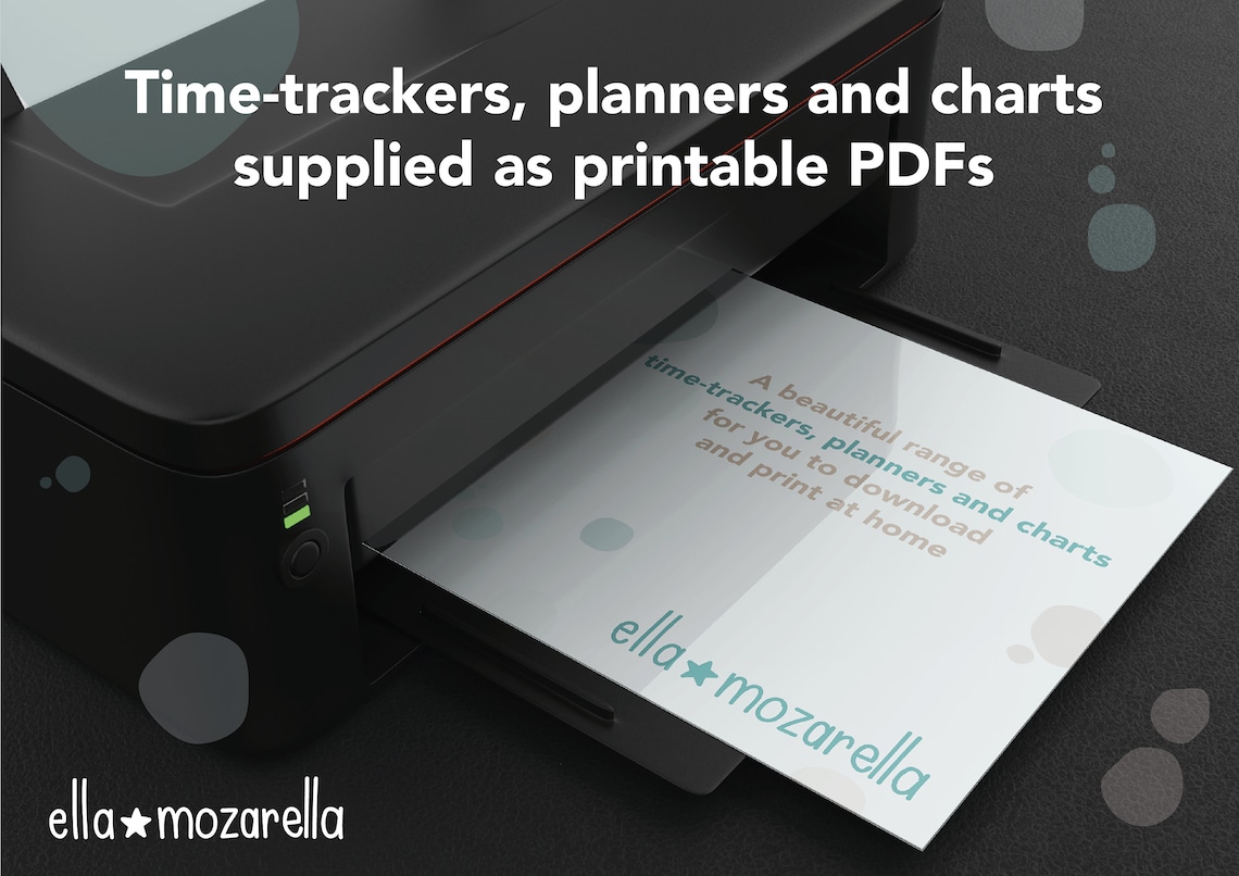 Colourful Weekly 30 Minute Time-tracker 6am to 10pm, Employee Time ...