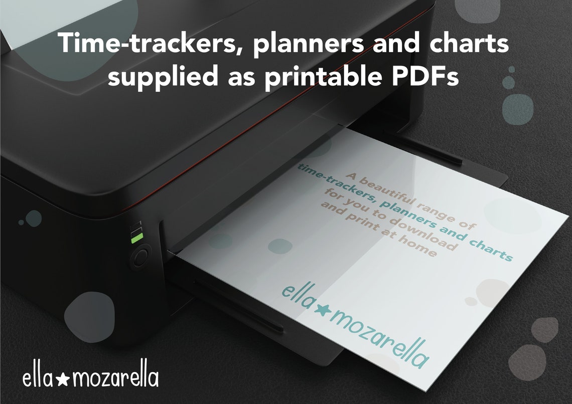 Colourful Handwritten Weekly 30 Minute Timetracker Timesheet, Work Log ...