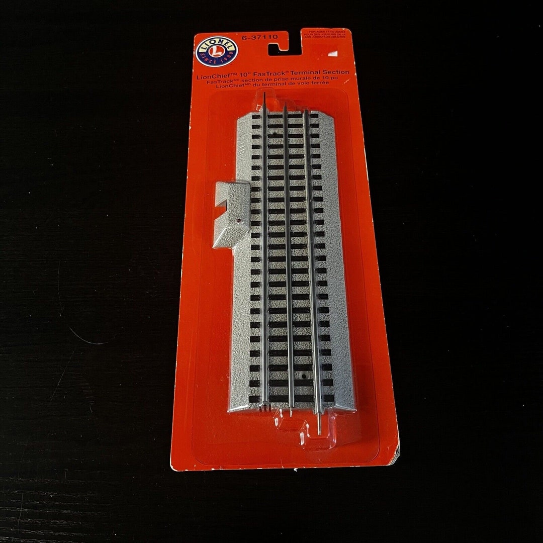 NEW O Lionel 6-37110 Fastrack Lionchief Terminal Track New in Box - Etsy