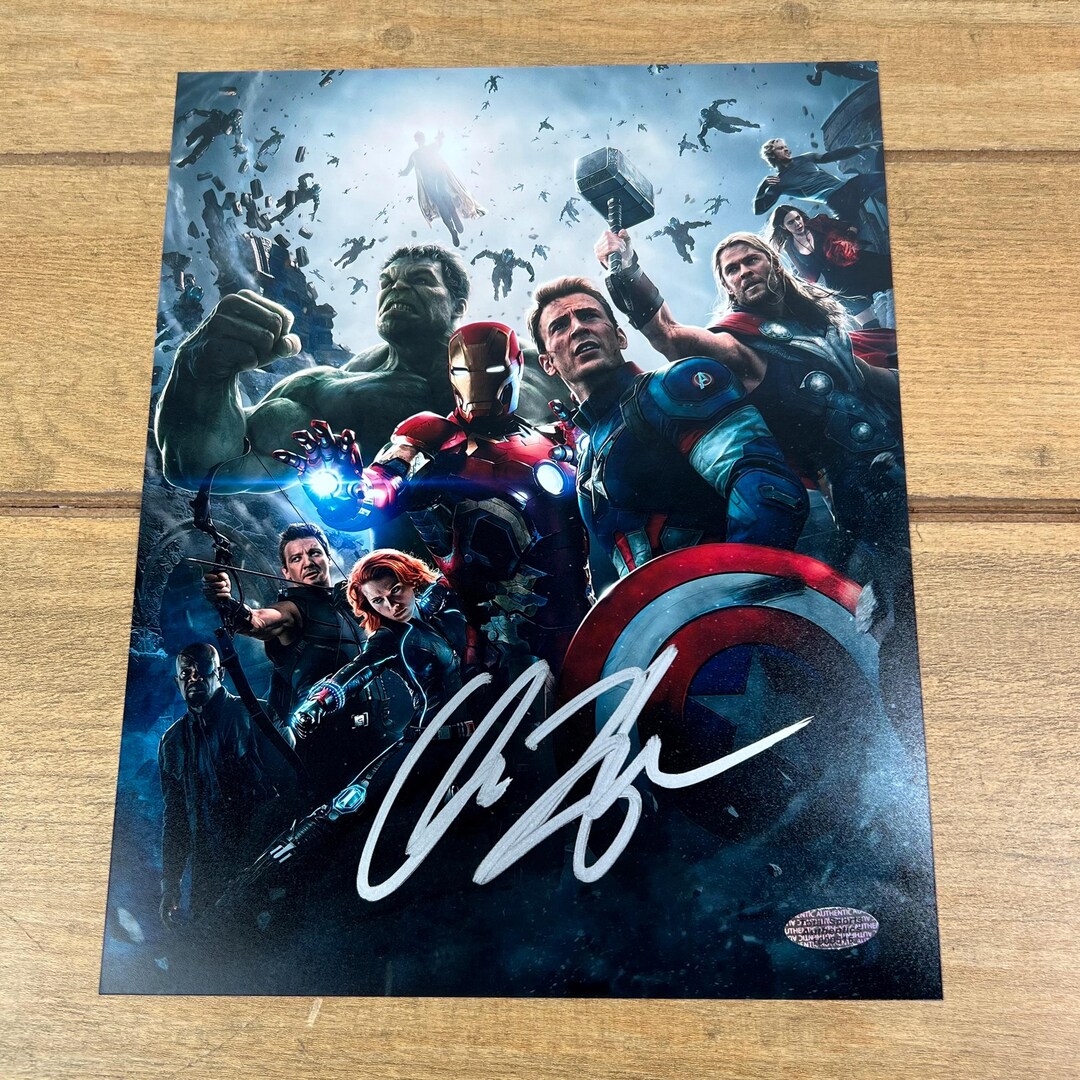 Chris Hemsworth Thor Avengers Signed 8x10 Movie Photo Authentic ...