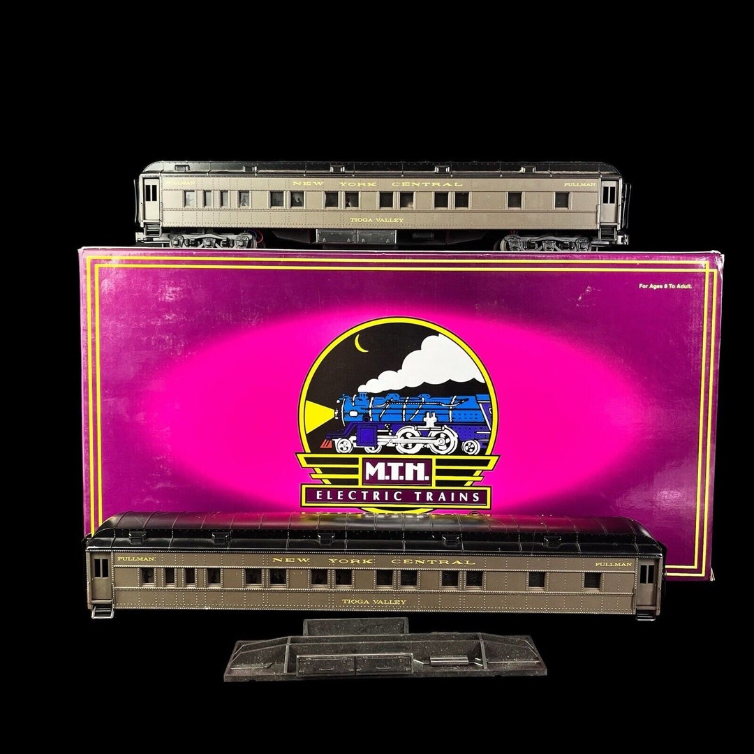 MTH NEW YORK Central Madison 2 Car Combo Din/passenger Set 70’ 20-4141 ...