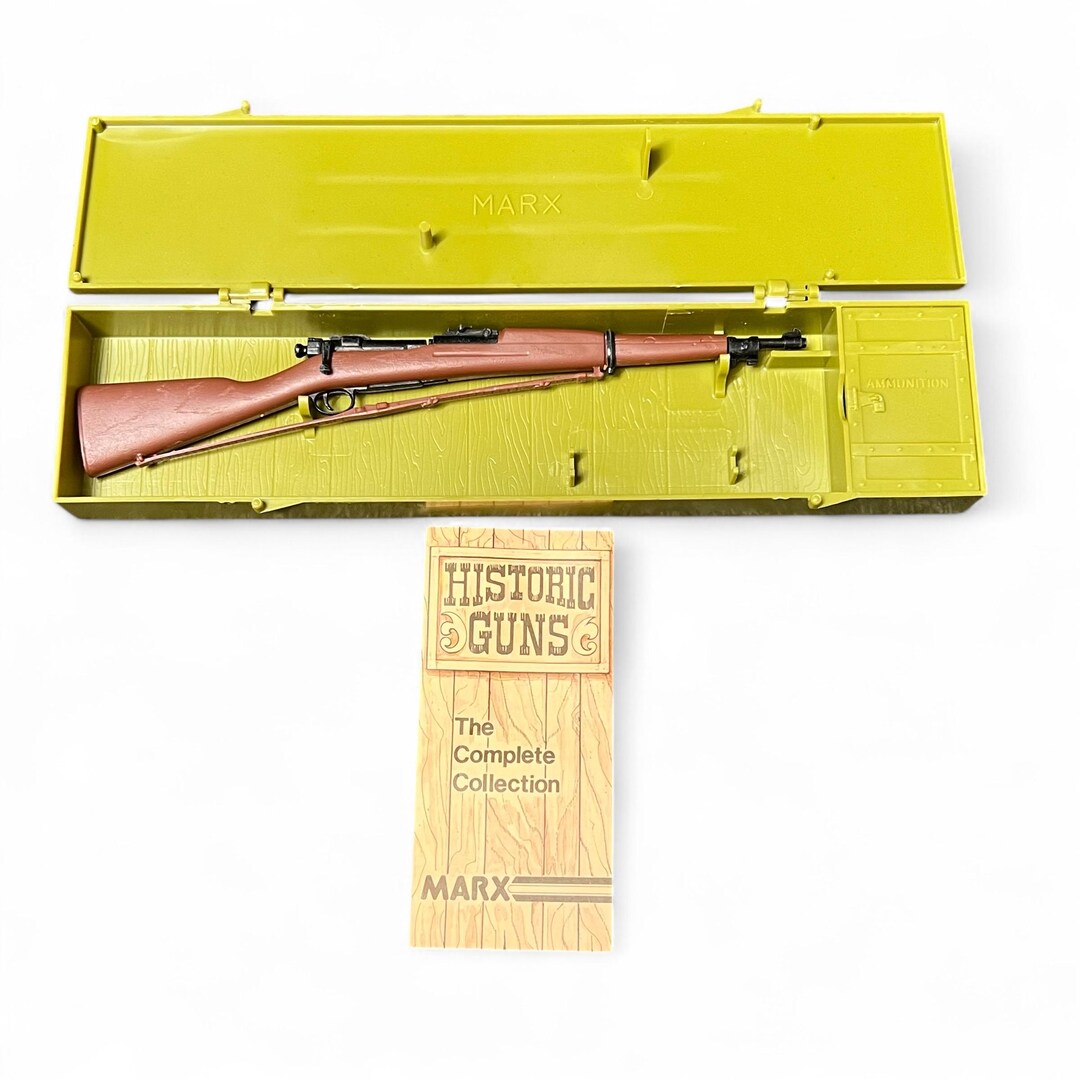 Vintage Marx the Springfield Rifle Model 1903 Toy Play Gun in Case - Etsy