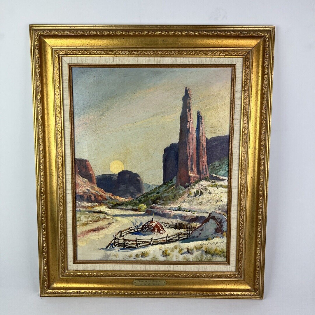 Artist Earl Macpherson Original Oil Painting 19th Century Glory on the ...