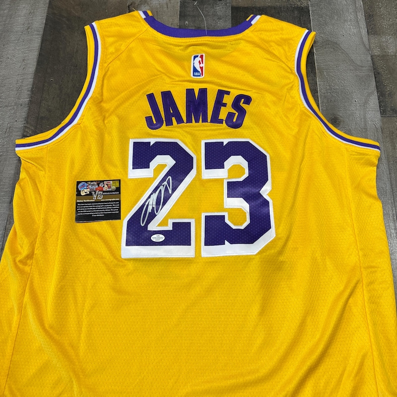 Lebron Jersey Autograph - Etsy