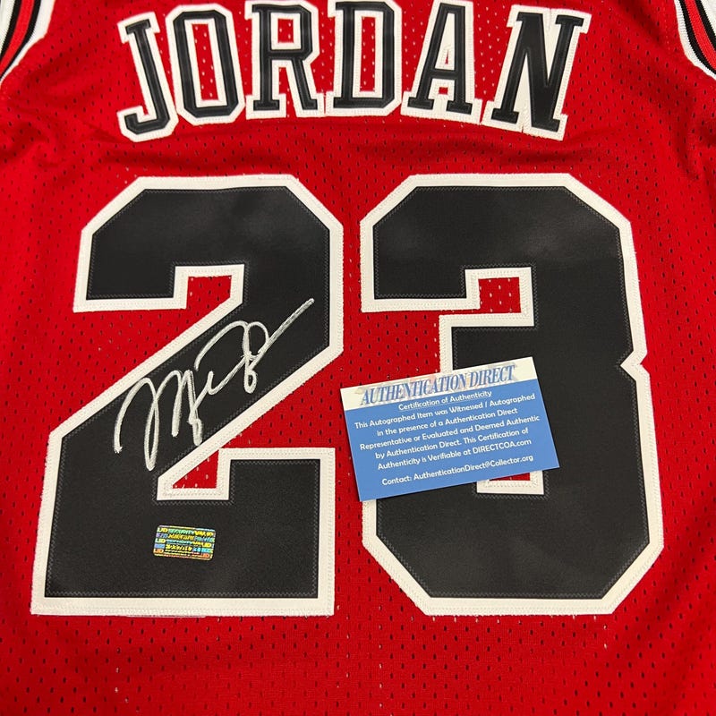 Bulls Autograph Jersey - Etsy