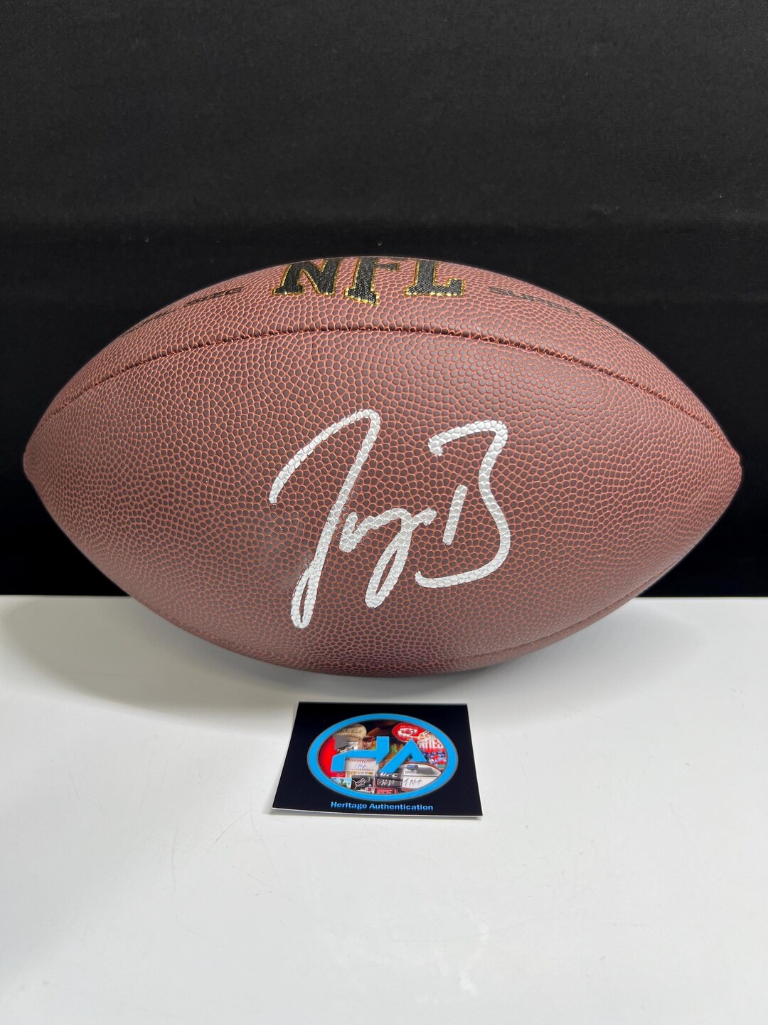 Joe Burrow Signed Autographed Full Size NFL Football Cincinnati Bengals ...