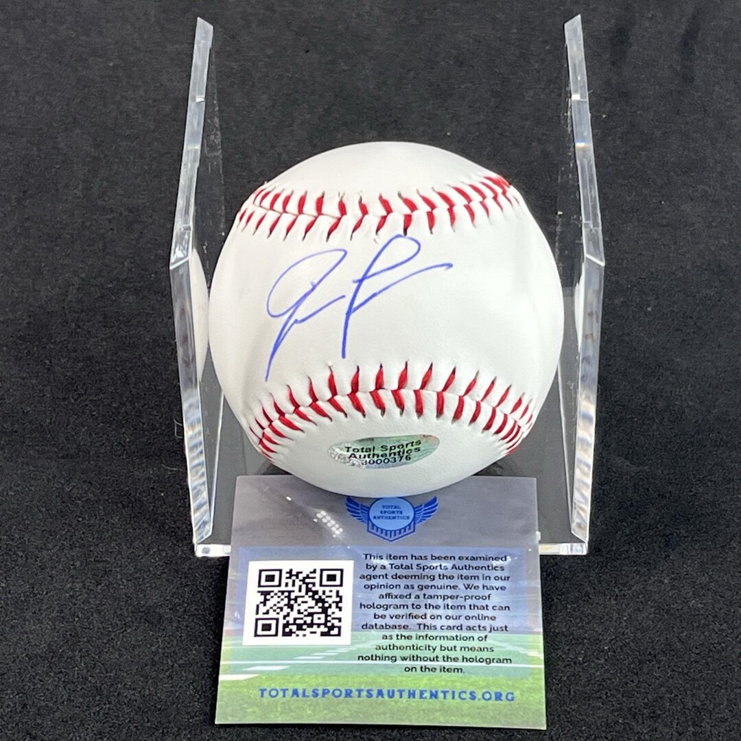 Autographed Ronald Acuña Jr. Signed Baseball Atlanta Braves MLB Ball ...