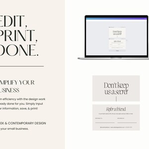 Editable Referral Card Template, Printable Refer a Friend Template ...