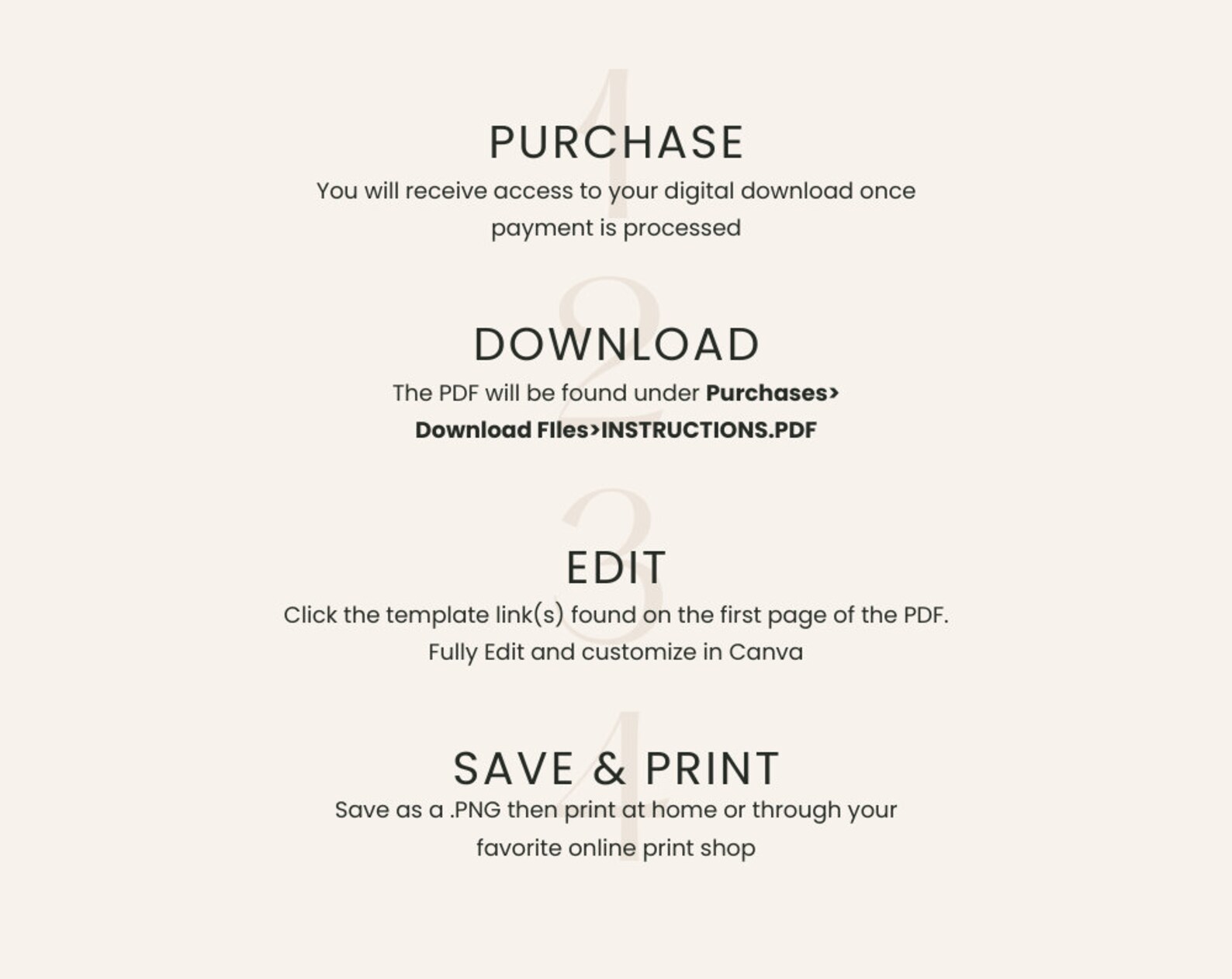 Small Business Referral Card, Canva Template, Instant Download ...
