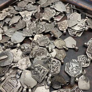 Vintage Sterling Silver Amulet, Master Handcrafted, Price for Each - Etsy