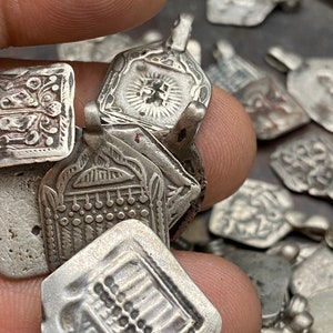 Vintage Sterling Silver Amulet, Master Handcrafted, Price for Each - Etsy