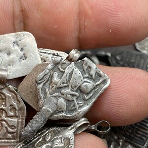 Vintage Sterling Silver Amulet, Master Handcrafted, Price for Each - Etsy