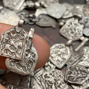 Vintage Sterling Silver Amulet, Master Handcrafted, Price for Each - Etsy