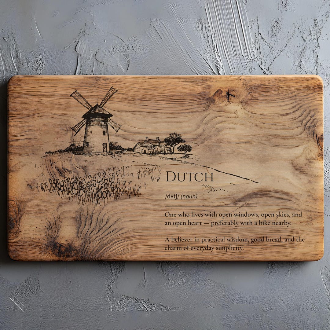 Dutch Definition Sign SVG PNG – Holland Decor, Kitchen Wall Art ...