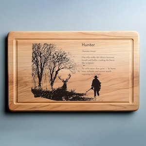 Rustic Hunter Definition SVG, Hunting Quote PNG for Laser Engraving ...