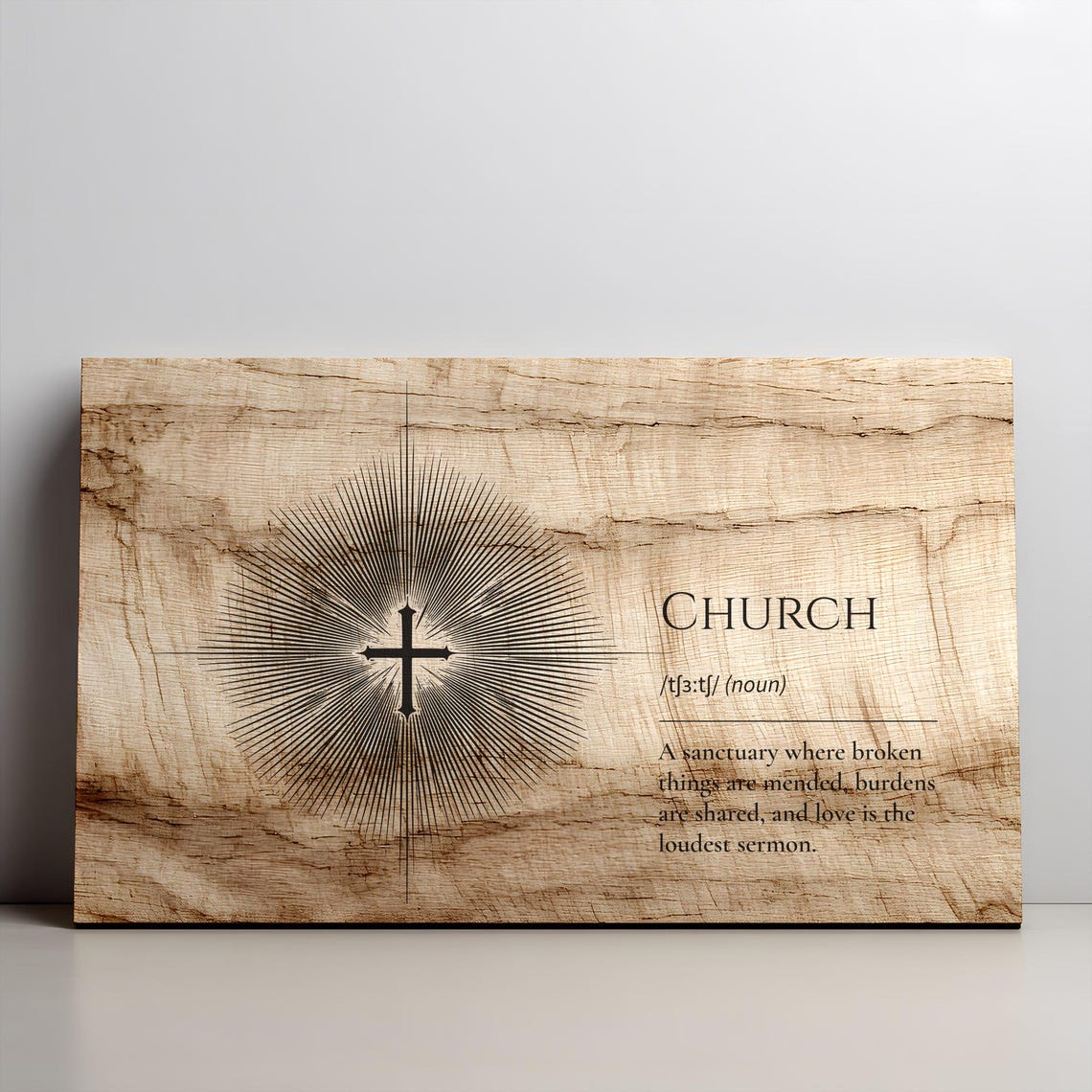 Church Definition SVG, Charcuteriepng, Cutting Board Laser Engraved ...